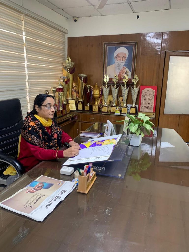 Principal’s Message – Guru Nanak Girls College